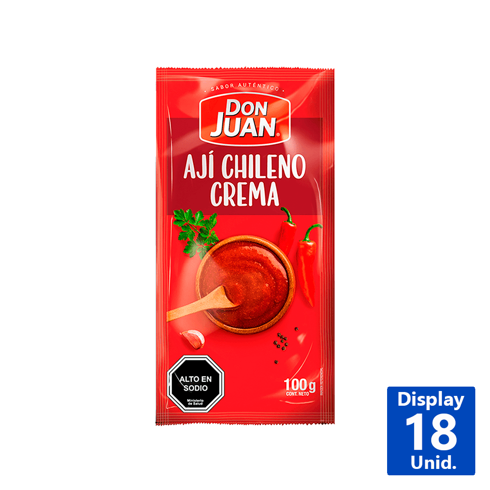 AJÍ CHILENO EN CREMA 100 G - Dimak Online