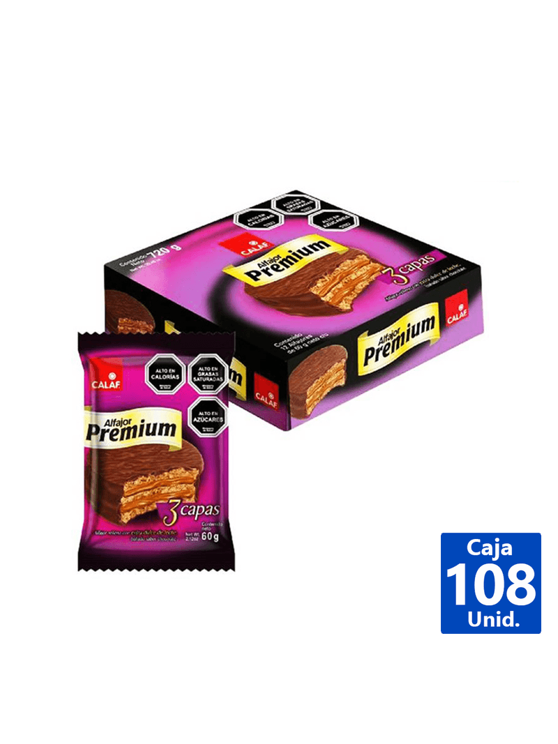 ALFAJOR PREMIUM 60 G - Dimak Online