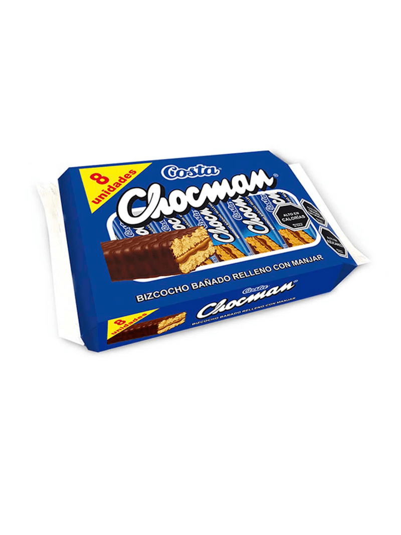 BIZCOCHO CHOCMAN EN BOLSA 33 G - Dimak Online