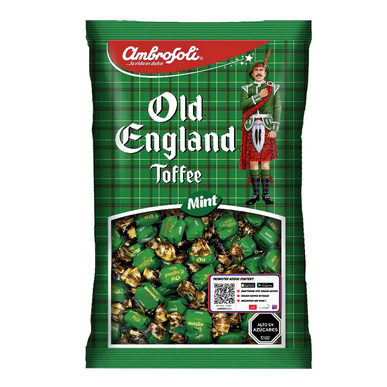CARAMELOS OLD ENGLAND TOFFEE MENTA 885 G - Dimak Online