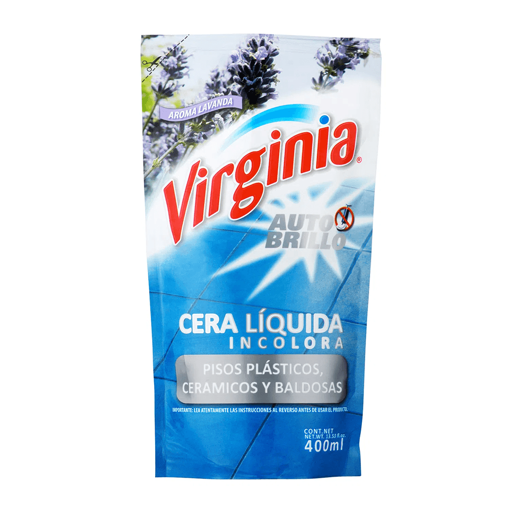 CERA LÍQUIDA INCOLORA AUTOBRILLO 400 ML - Dimak Online