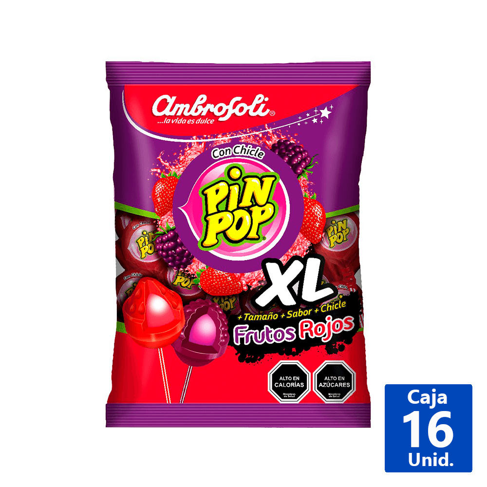 CHUPETES FRUTOS ROJOS 24UN DE 24G - Dimak Online