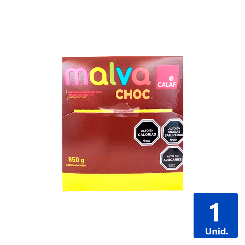 MALVA BAÑADOS EN CHOCOLATE 850 G - Dimak Online