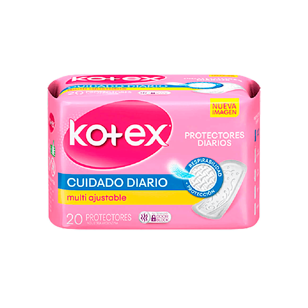 PROTECTOR DIARIO KOTEX 20 UN. - Dimak Online