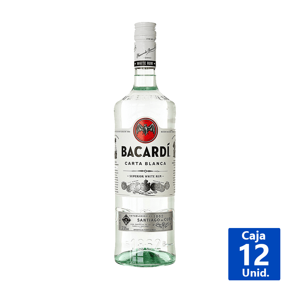 RON CARTA BLANCA 40° 750 ML - Dimak Online