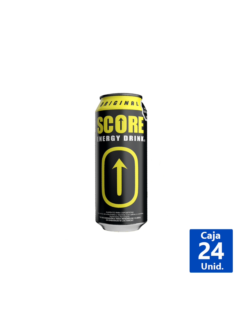 BEBIDA ENERGIZANTE SCORE LATA 500ML - Dimak Online