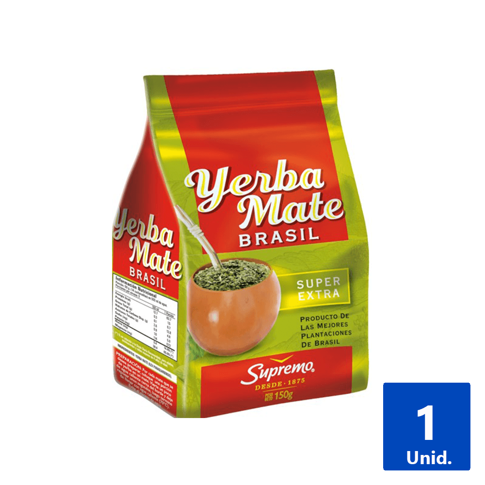 YERBA MATE BRASIL 150 G - Dimak Online