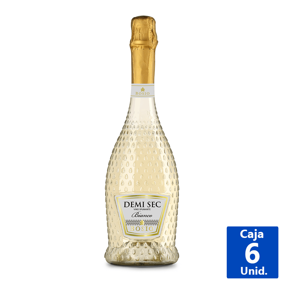 ESPUMANTE BOSIO DEMI SEC 9° 750 ML - Dimak Online