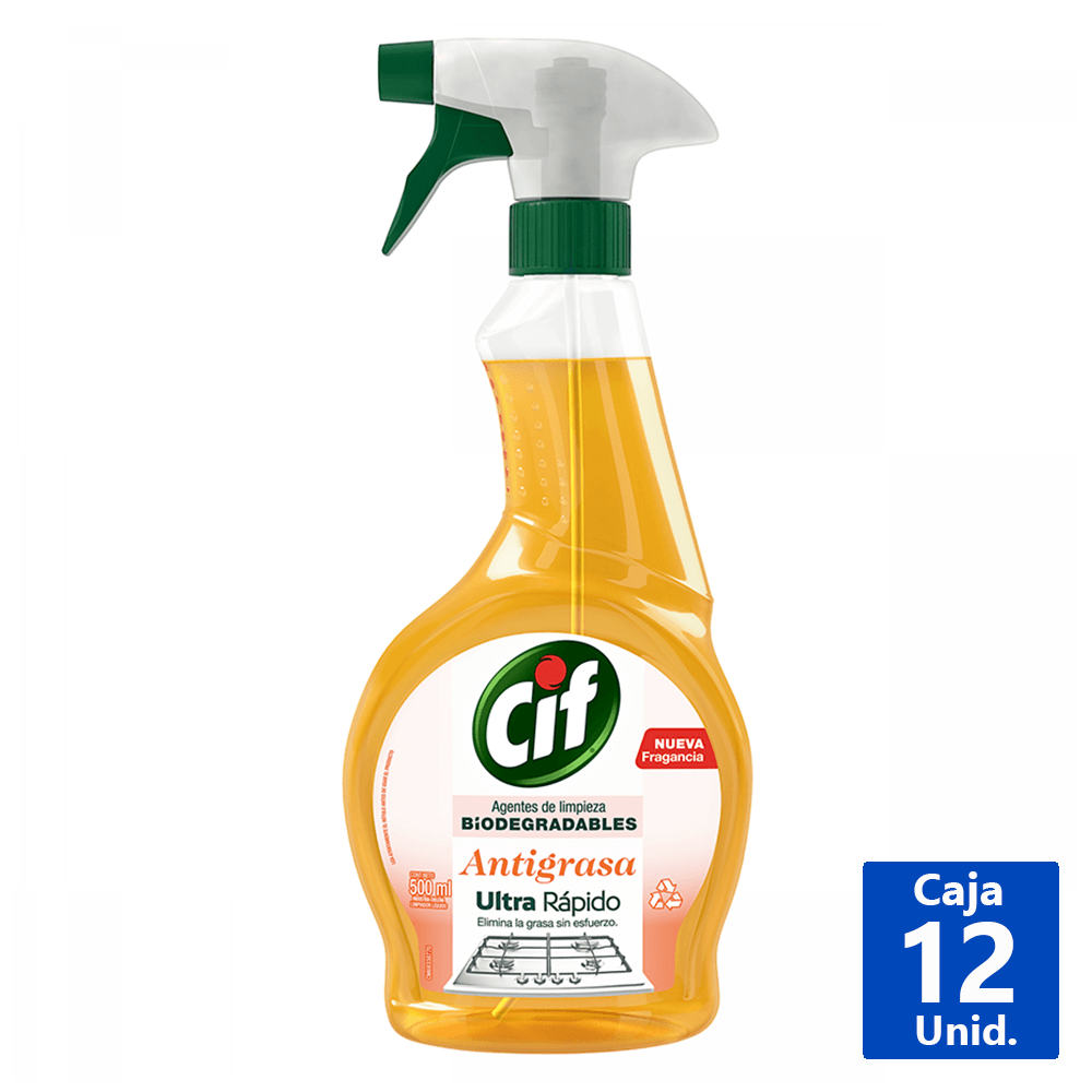 ANTIGRASA CON GATILLO CIF 500 ML - Dimak Online