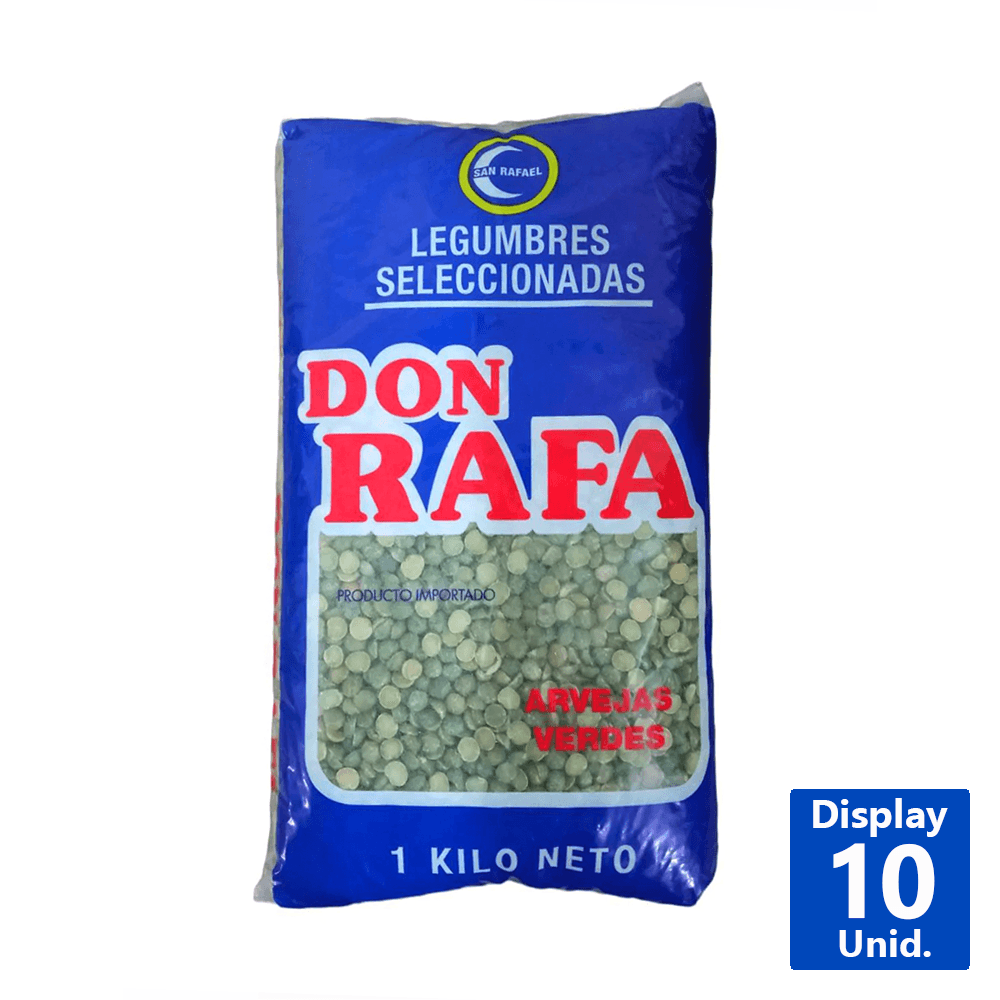 ARVEJAS VERDES DON RAFA 1 KG - Dimak Online