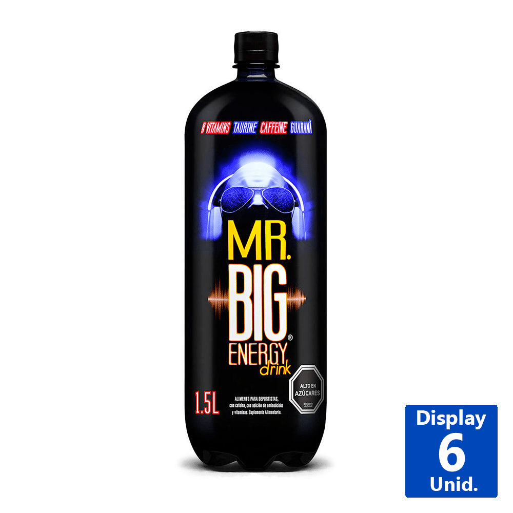 BEBIDA ENERGÉTICA MR BIG 1,5 L - Dimak Online