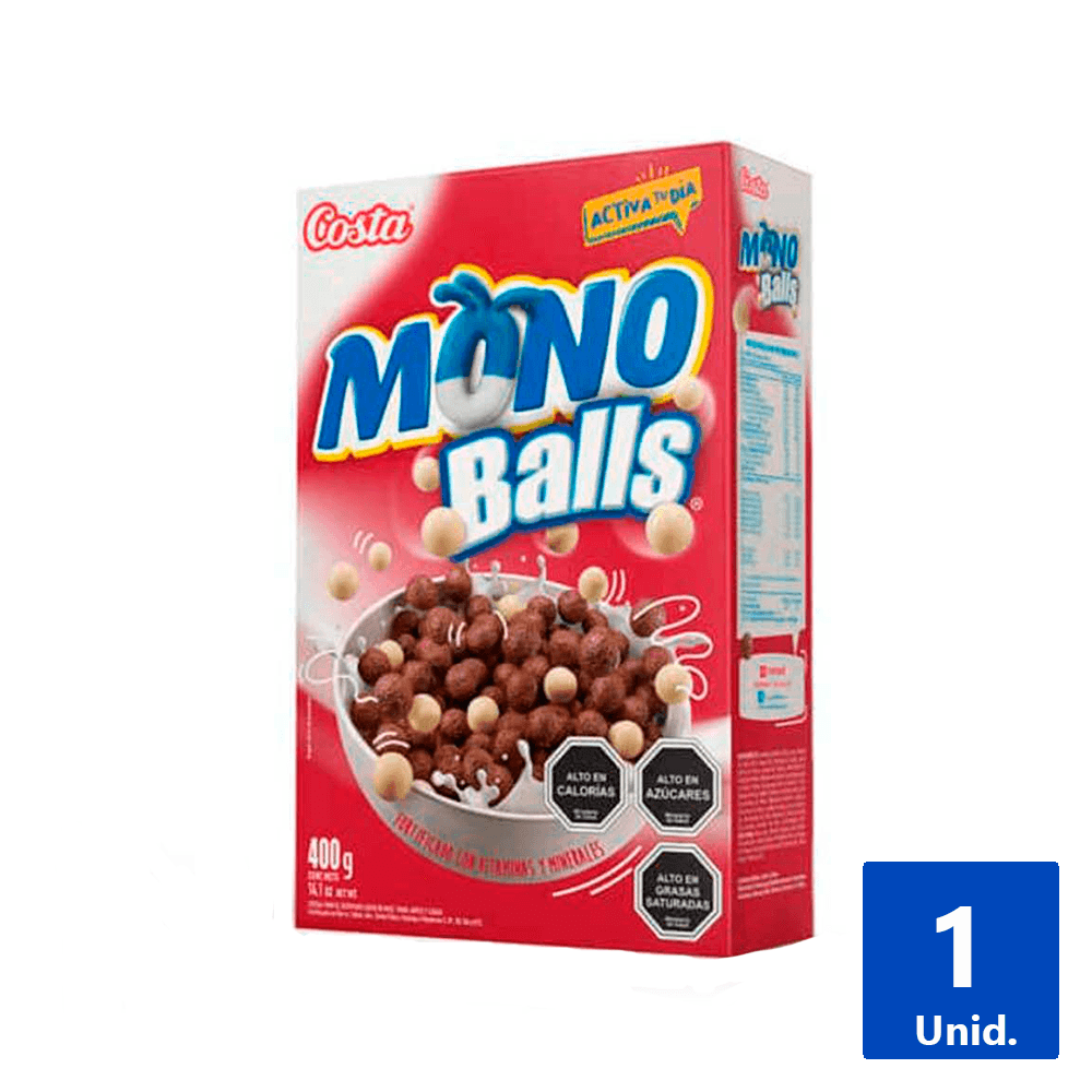 CEREAL MONO BALLS 400 G - Dimak Online