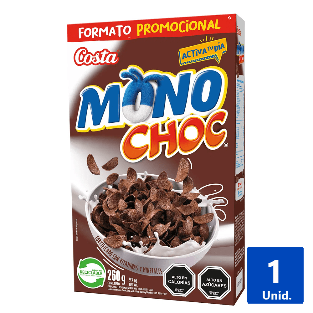 CEREAL MONO CHOC 260 G - Dimak Online