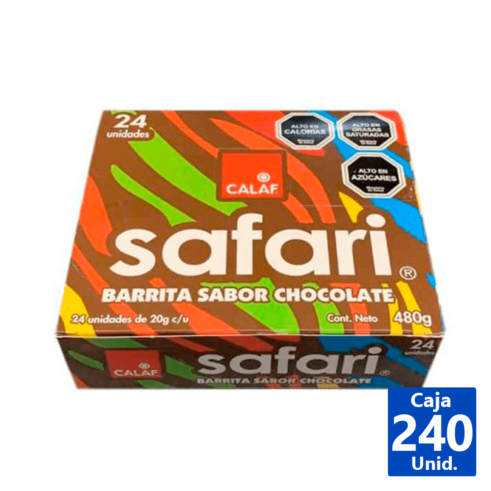 CHOCOLATE SAFARI 24UN 20 G - Dimak Online