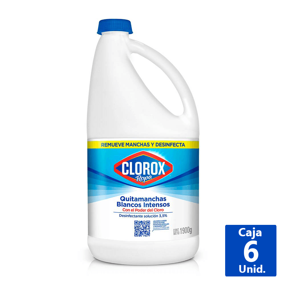 CLORO ROPA BLANCOS INTENSOS 1,9 L - Dimak Online