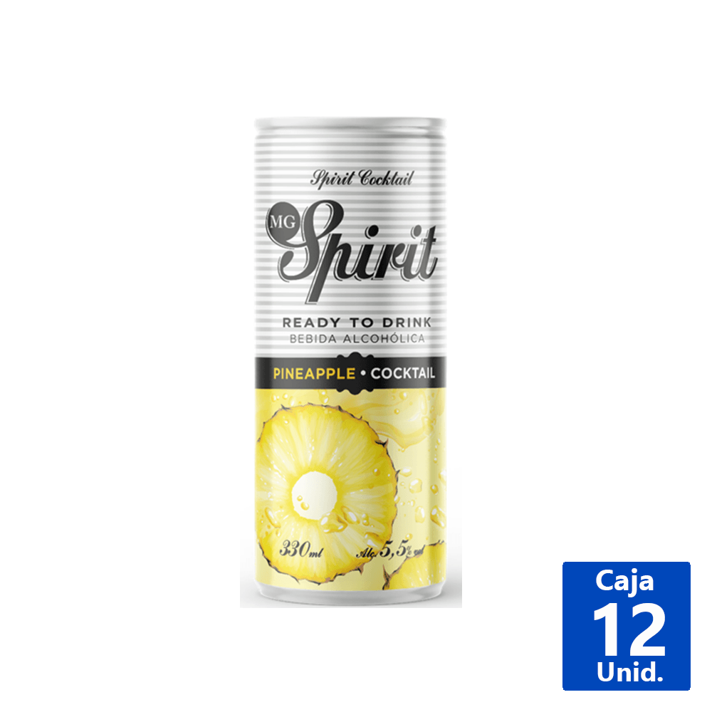 CÓCTEL PINEAPPLE LATA 5,5° 330 ML - Dimak Online