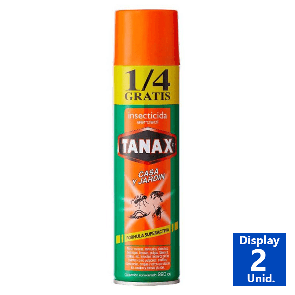 INSECTICIDA AER.CASA/JARDÍN 2UN DE 275CC - Dimak Online