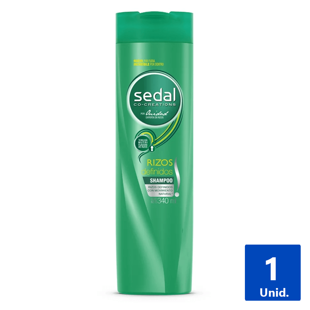 SHAMPOO RIZOS DEFINIDOS SEDAL 340 ML - Dimak Online