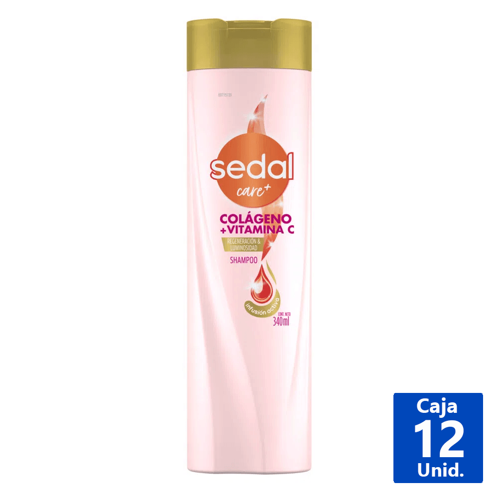 SHAMPOO SEDAL COLAGENO Y VIT C 340 ML - Dimak Online