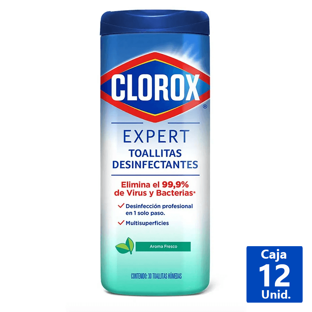 TOALLAS DESINFECTANTES WIPES FRESH 30 UN - Dimak Online