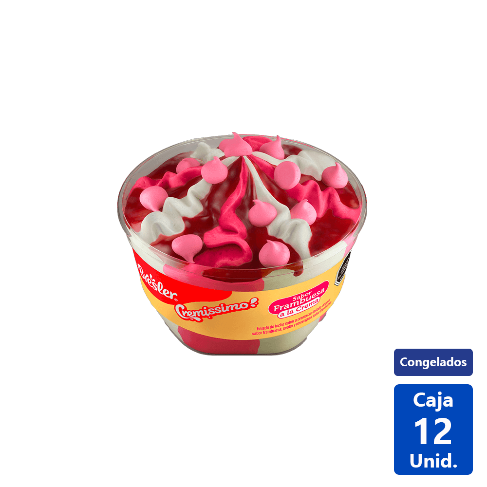 HELADO CUP CREM FRAMBUESA CREMA 170ML - Dimak Online