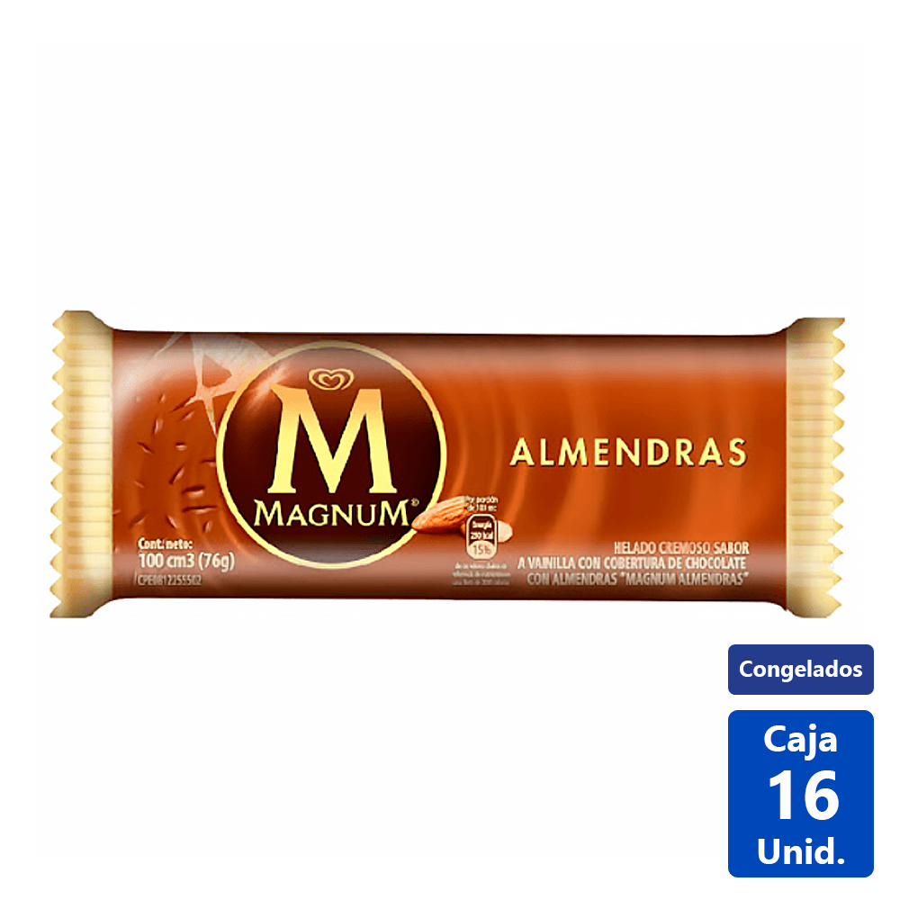 HELADO MAGNUM ALMENDRA 100ML - Dimak Online