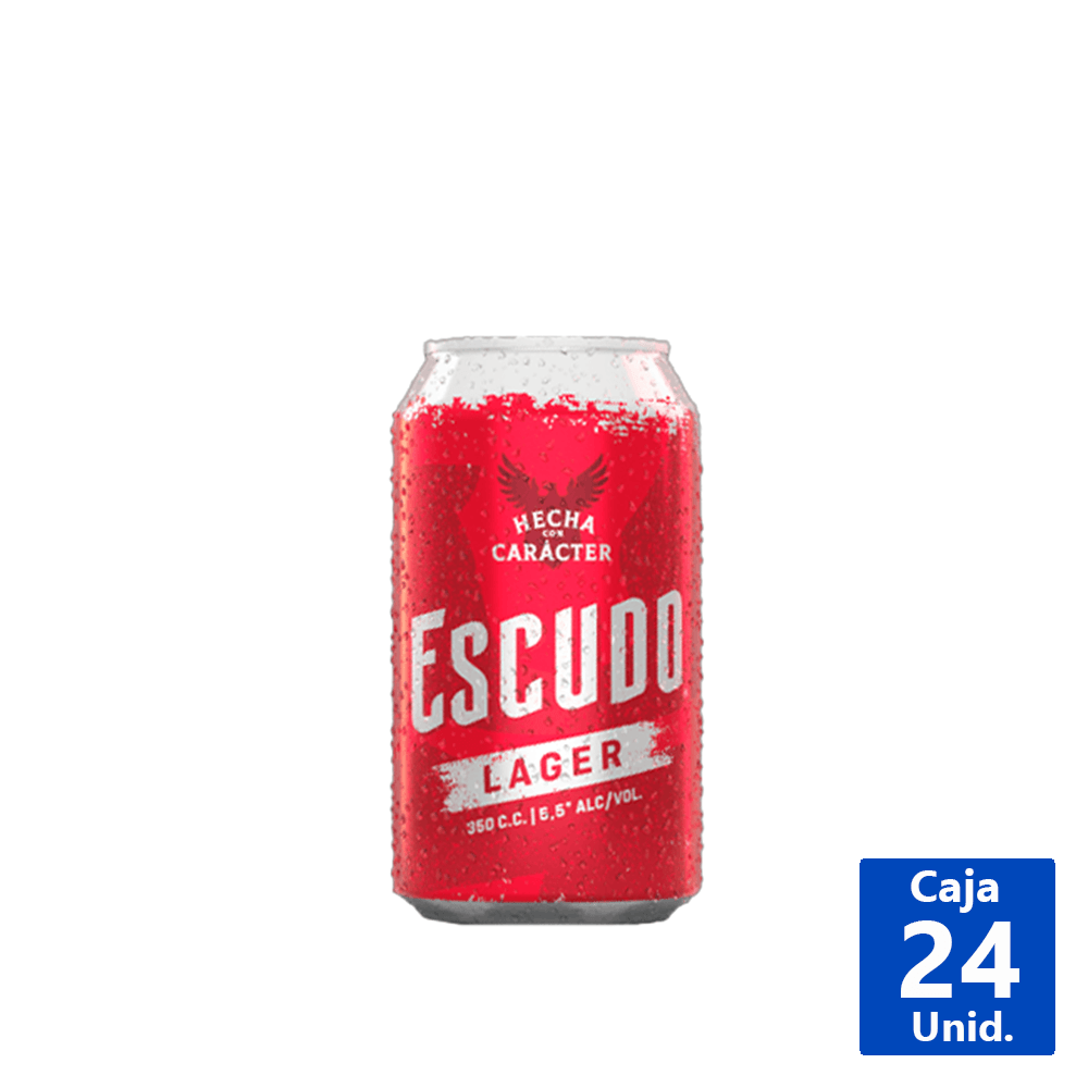 CERVEZA LAGER LATA 4,5° 350 CC - Dimak Online