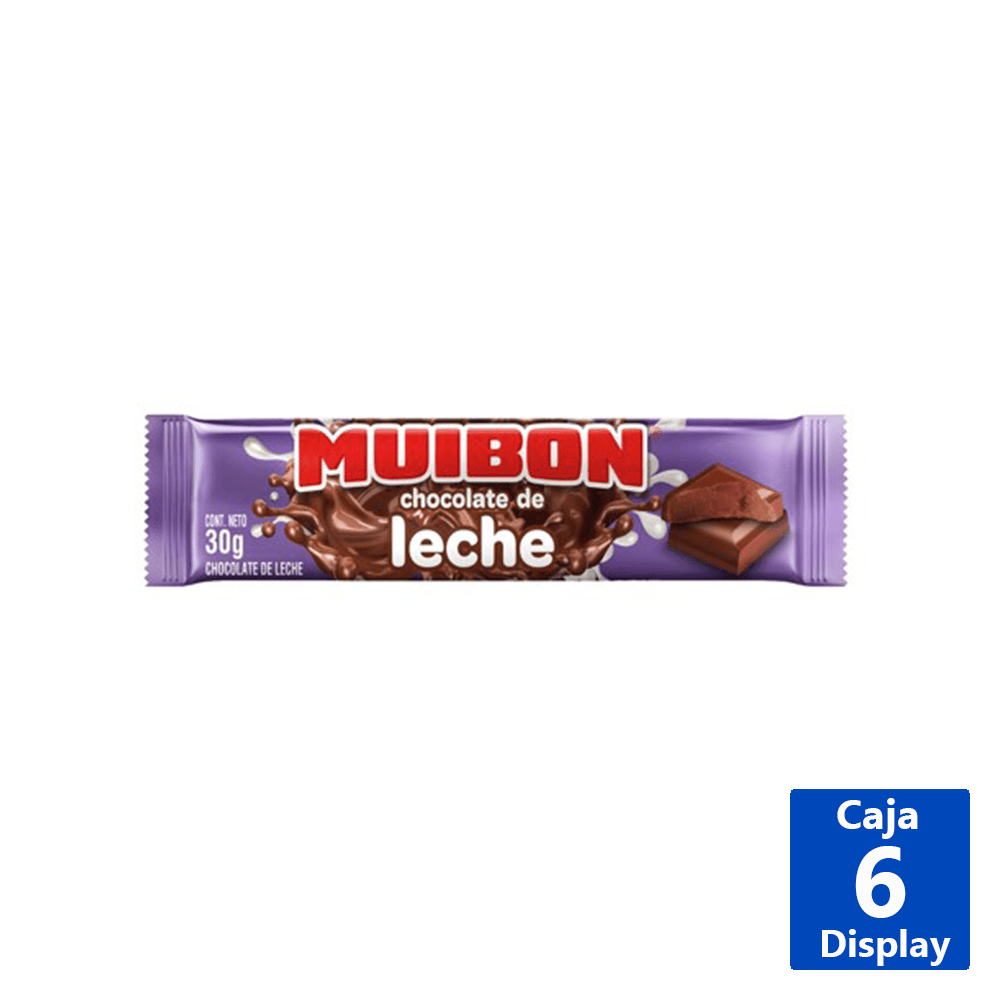 CHOCOLATE MUIBON LECHE 30 GRS - Dimak Online