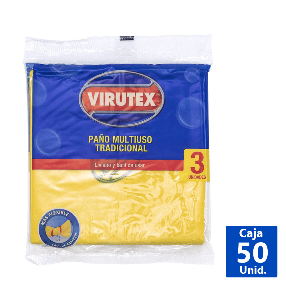 PAÑO MULTIUSO TRADICIONAL BOLSA 3UN - Dimak Online