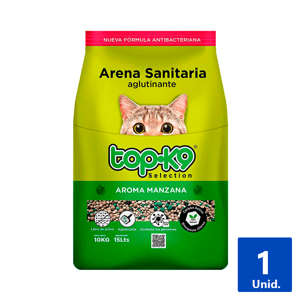 ARENA SANIT AGLUTINANTE MANZANA 10 KG - Dimak Online