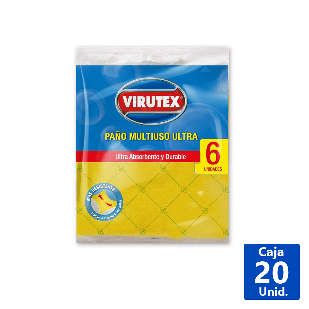 PAÑO MULTIUSO ULTRA PACK 6UN - Dimak Online