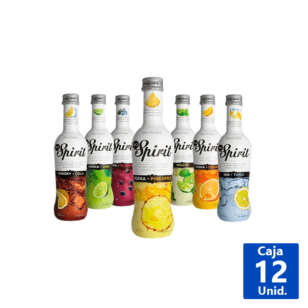 CAJA MIX SPIRIT BOTELLA 5,5° 275 ML - Dimak Online