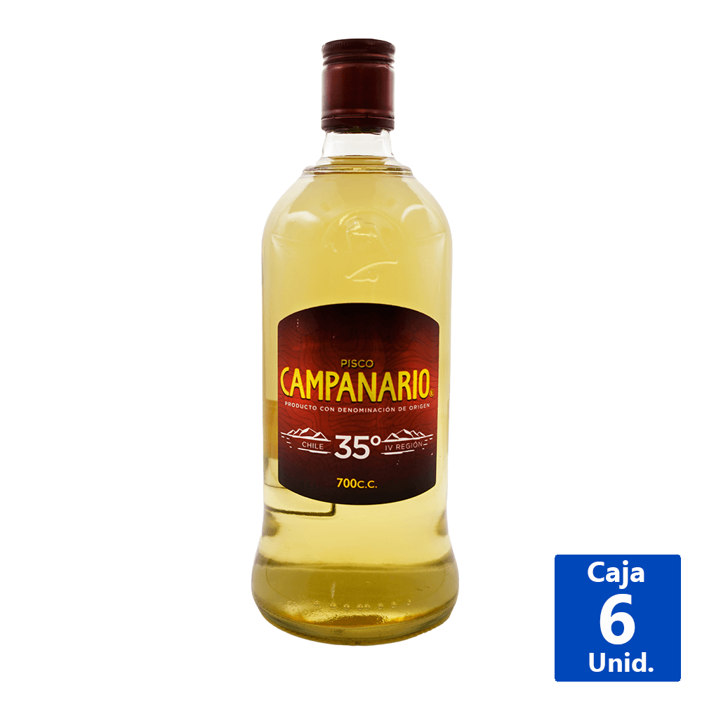 PISCO CAMPANARIO 35° 700 ML - Dimak Online