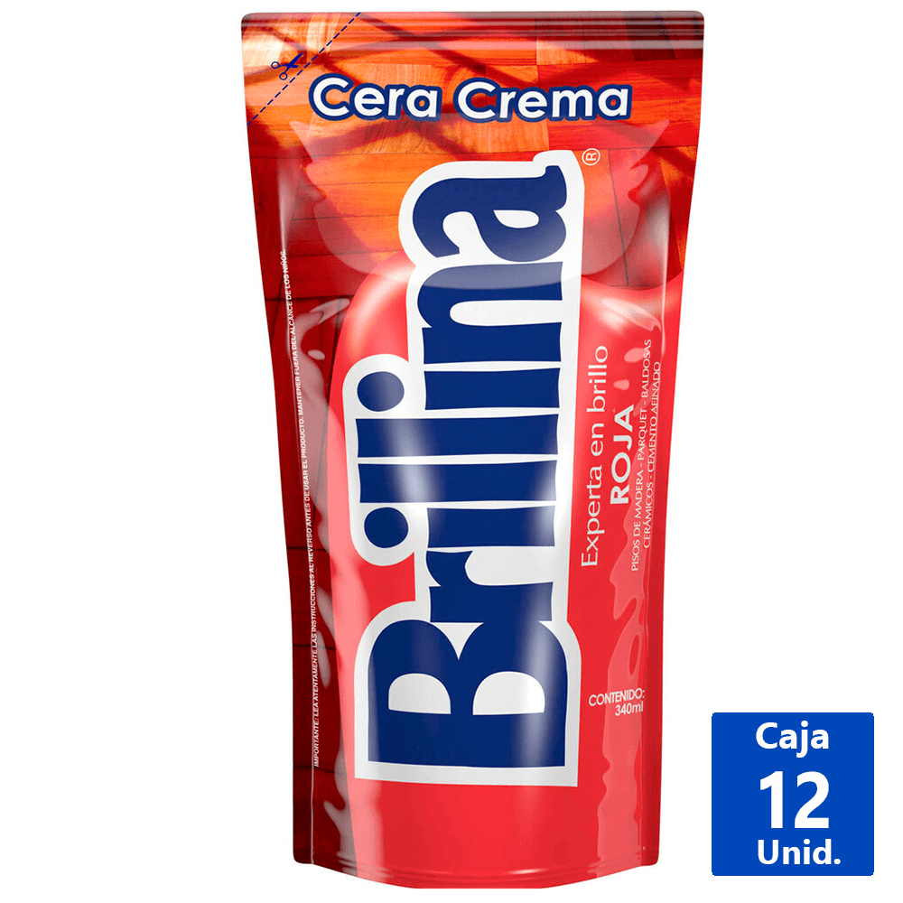 CERA CREMA ROJA 340 CC - Dimak Online