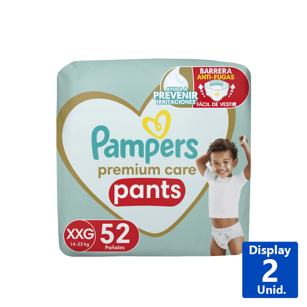 PAÑALES PREMIUM CARE PANTS XXG 52UN - Dimak Online