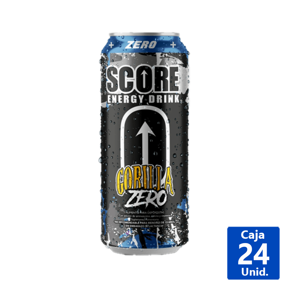 BEBIDA ENERGIZANTE GORILLA ZERO 473ML - Dimak Online