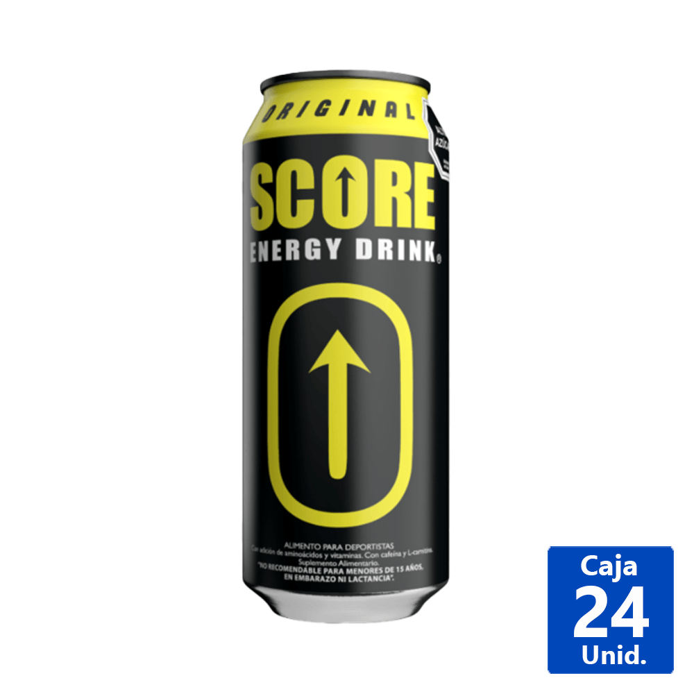 BEBIDA ENERGIZANTE SCORE LATA 473ML - Dimak Online