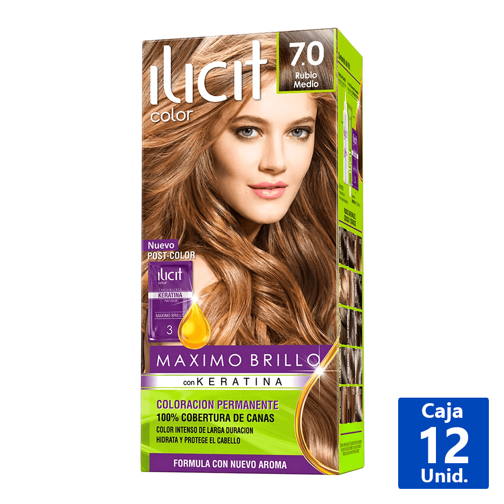 TINTURA COLOR RUBIO MEDIO 7.0 - Dimak Online