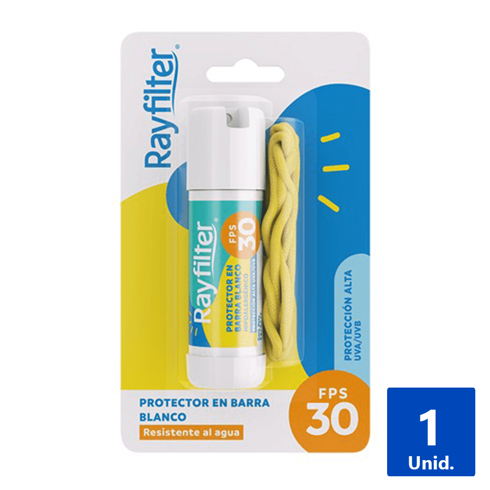 PROTECTOR SOLAR BARRA BLANCO FPS30 6 G - Dimak Online